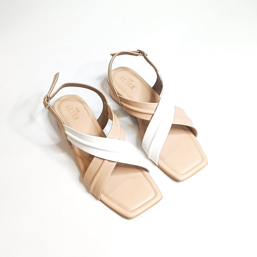 Isabella Colour Block Heels – THE ALTER